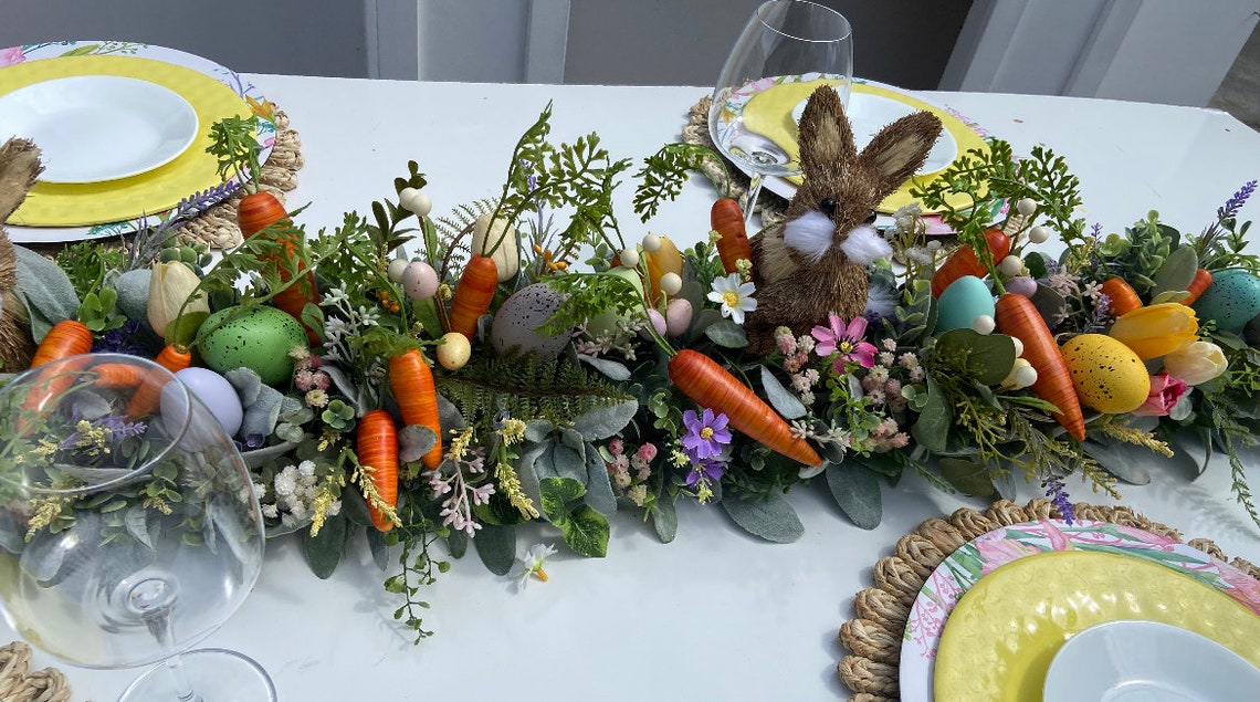Easter Garland • Spring Garland • Easter Egg Garland • Housewarming ...