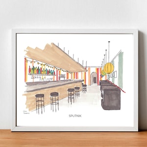 Sputnik Denver print | Etsy