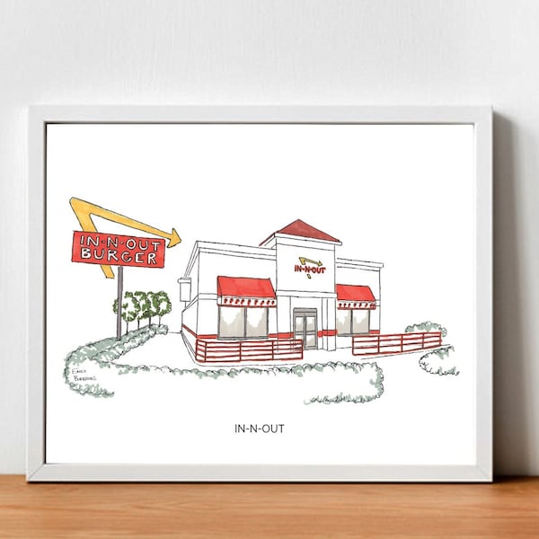 In N Out Print - Etsy