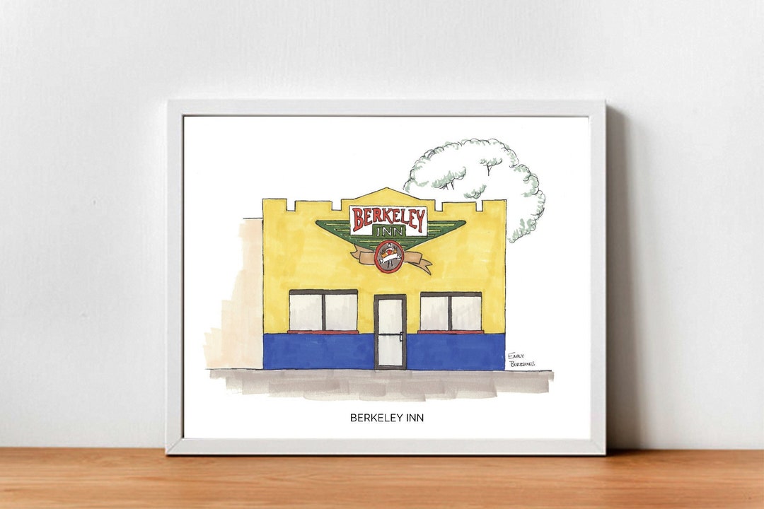 Berkeley Inn (denver) Print - Etsy