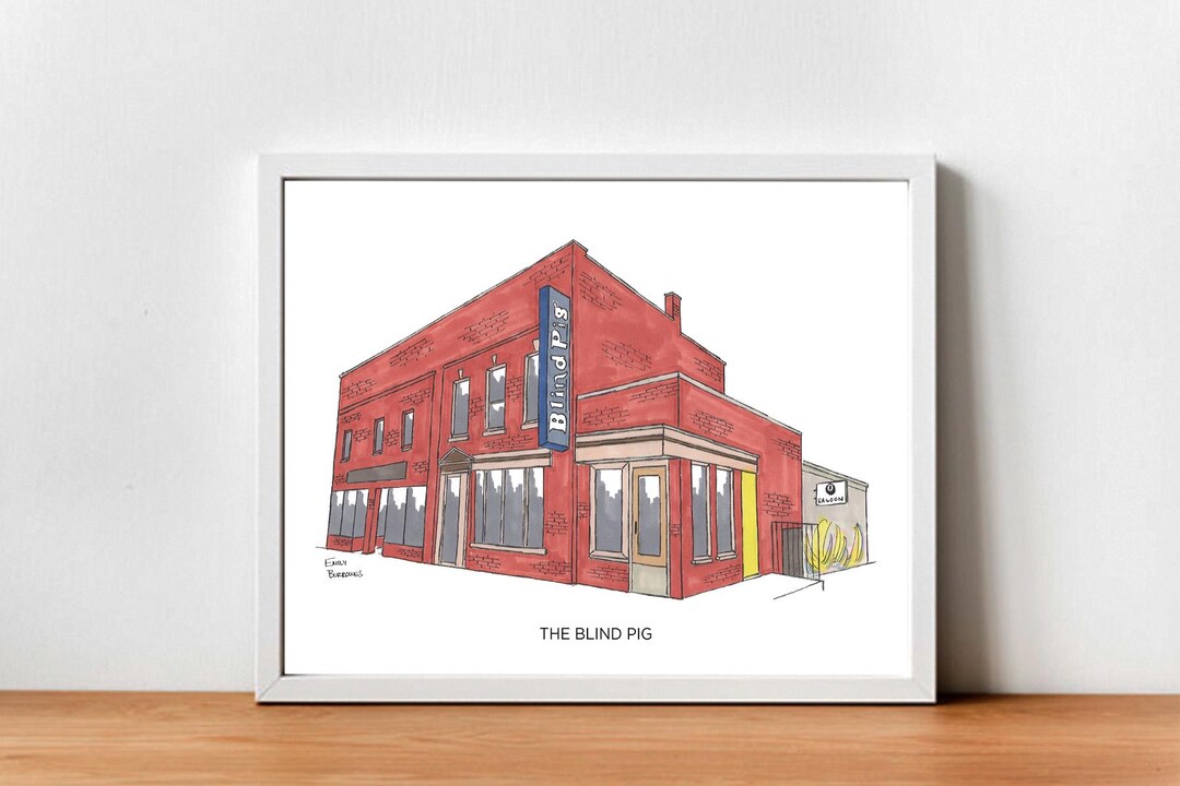 The Blind Pig (ann Arbor) Print - Etsy