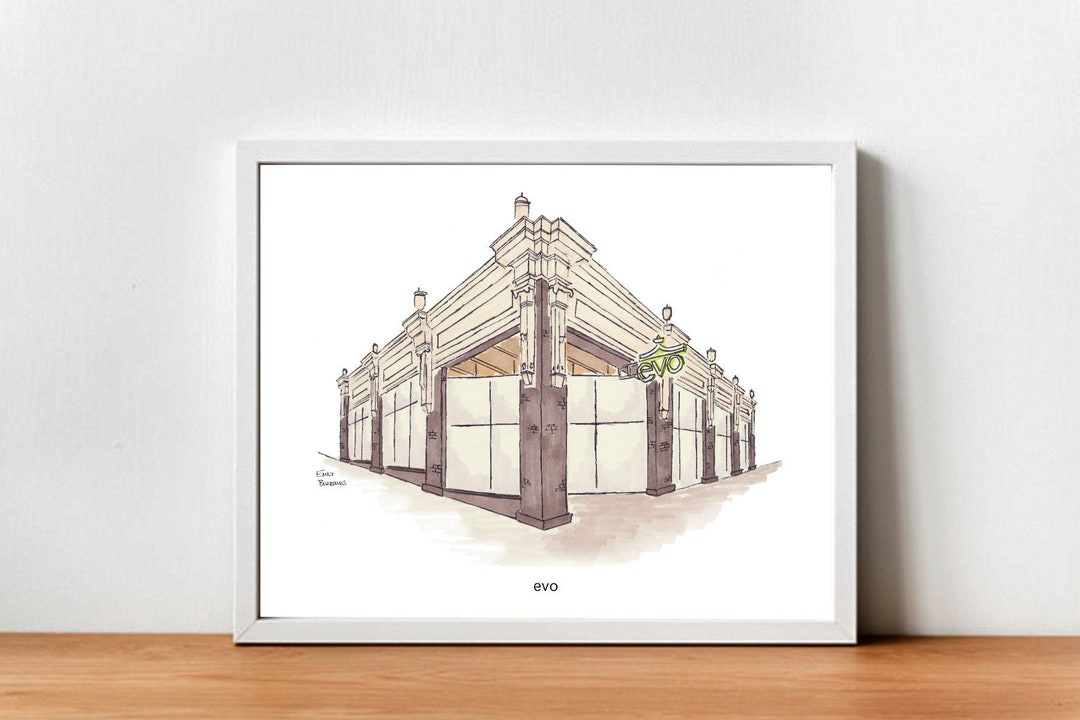 Evo (denver) Print - Etsy