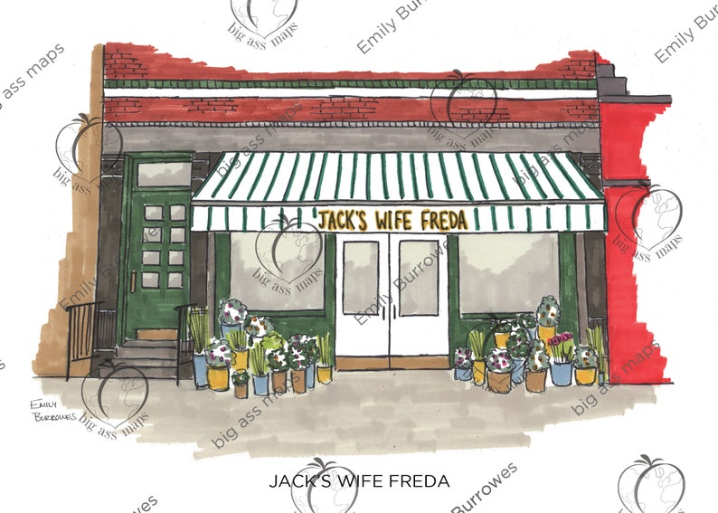 Jack's Wife Freda NYC Print - Etsy