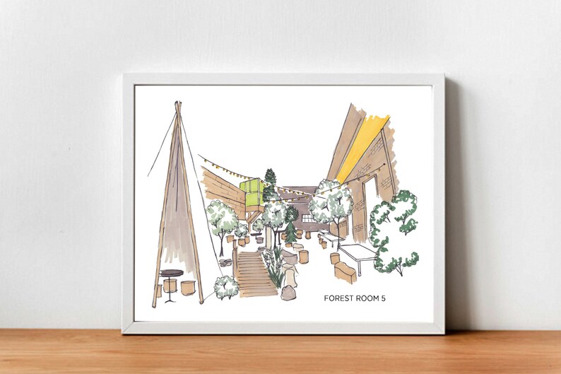 Forest Room 5 denver Print - Etsy