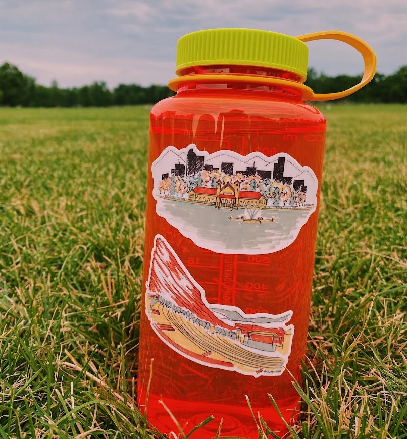 Red Rocks Amphitheatre Sticker - Etsy