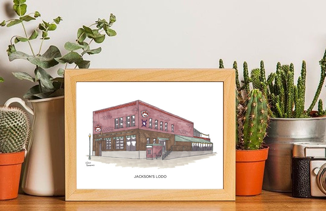 Jackson's LODO (denver) Print - Etsy