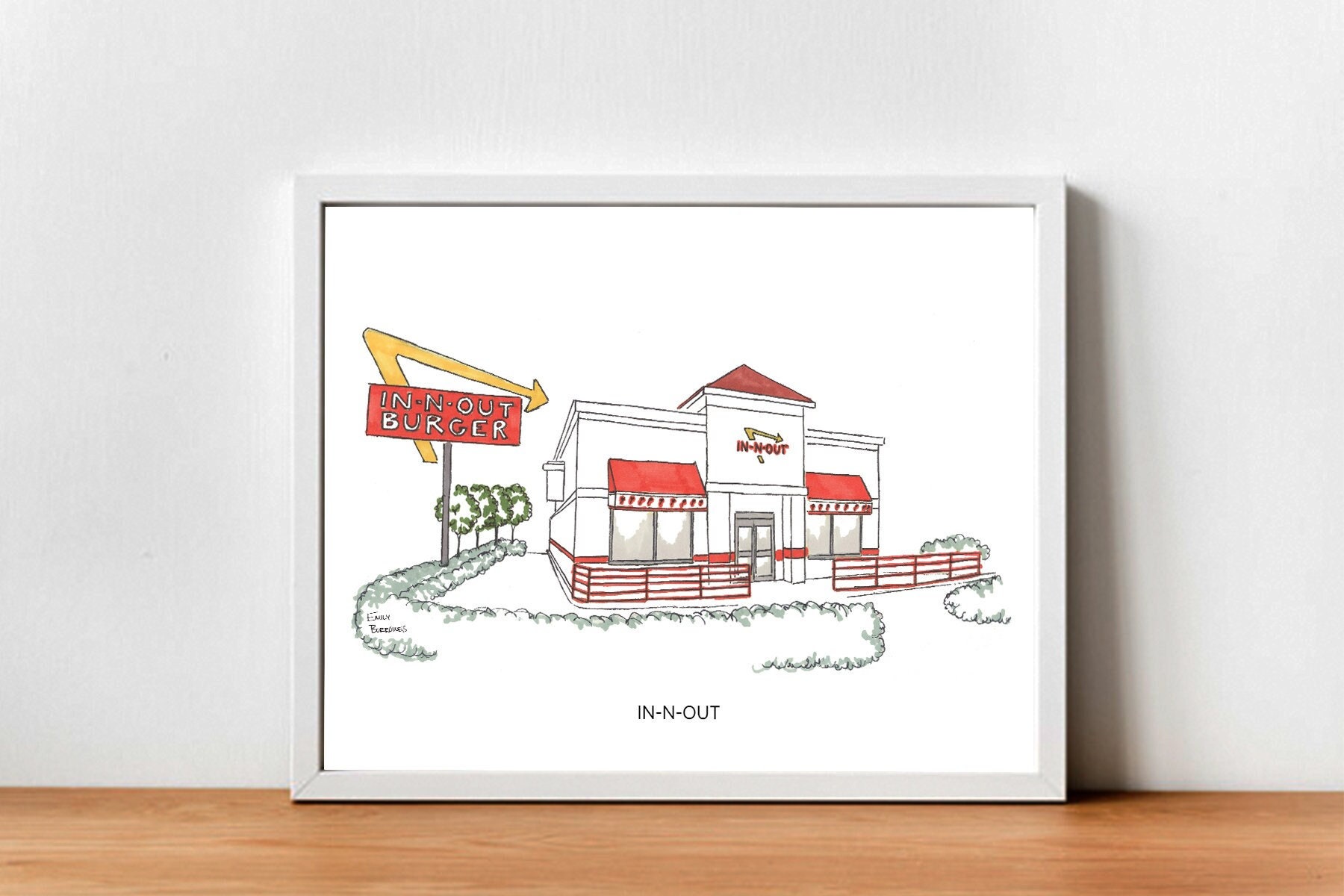 In N Out Print - Etsy
