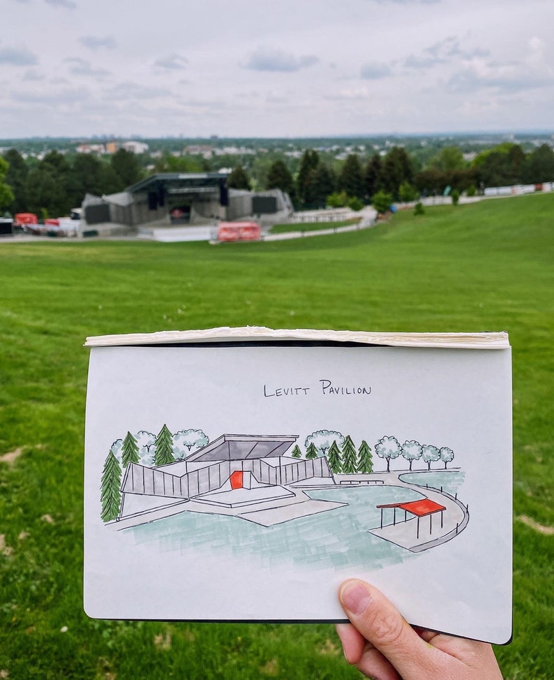 Levitt Pavilion (denver) Print - Etsy