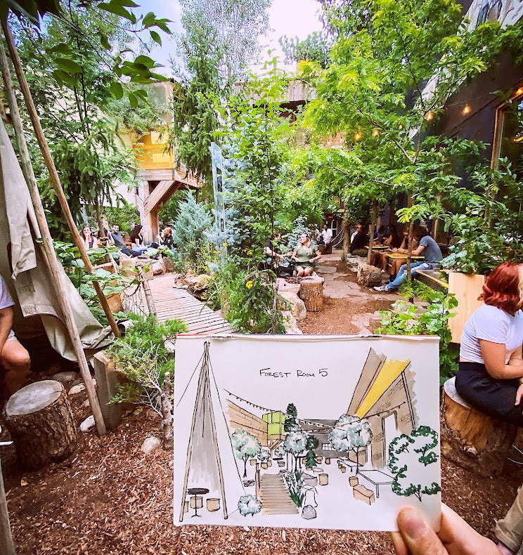 Forest Room 5 denver Print - Etsy