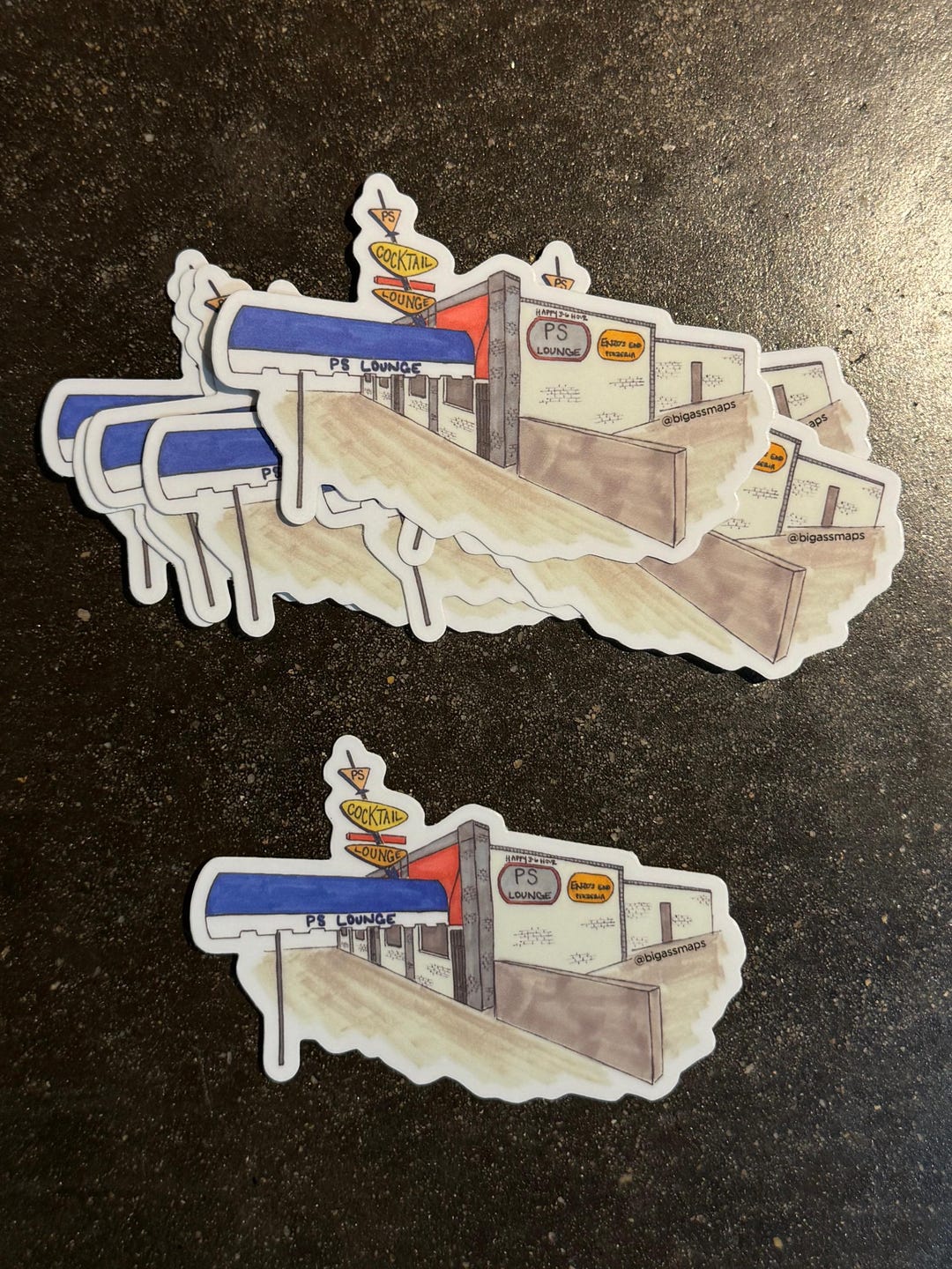 PS Lounge Sticker - Etsy