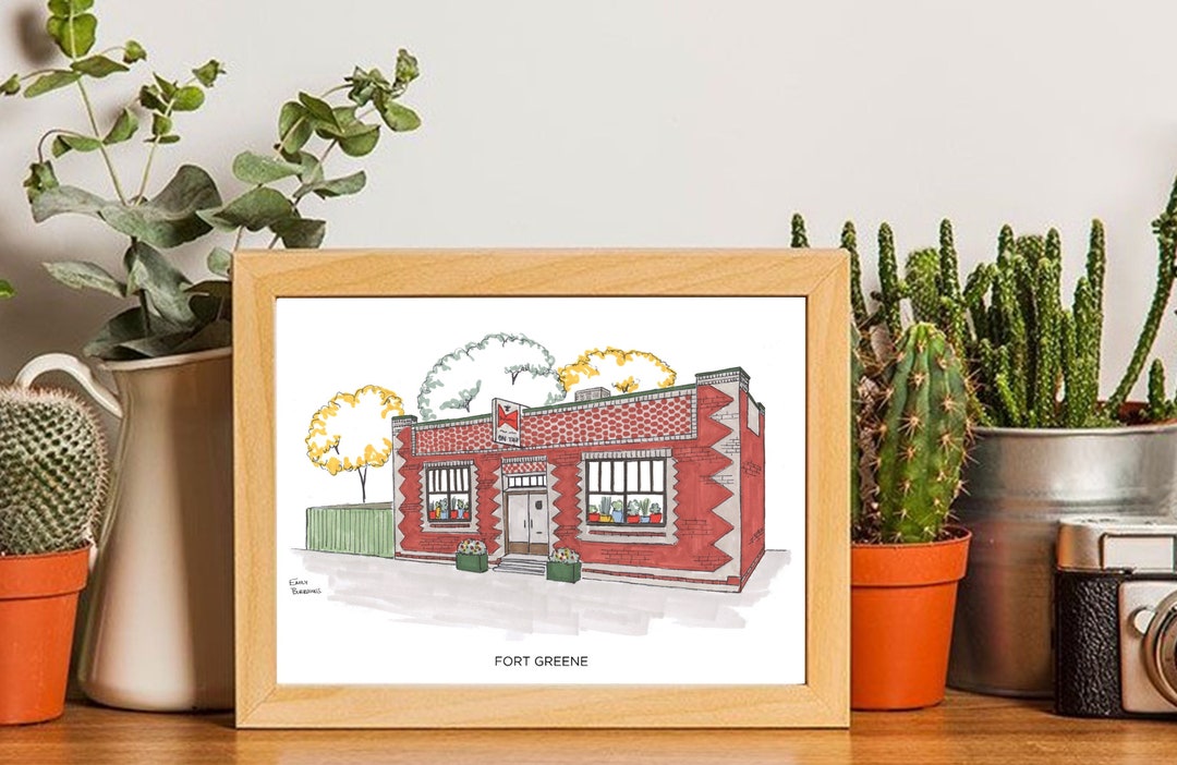 Fort Greene (denver) Print - Etsy