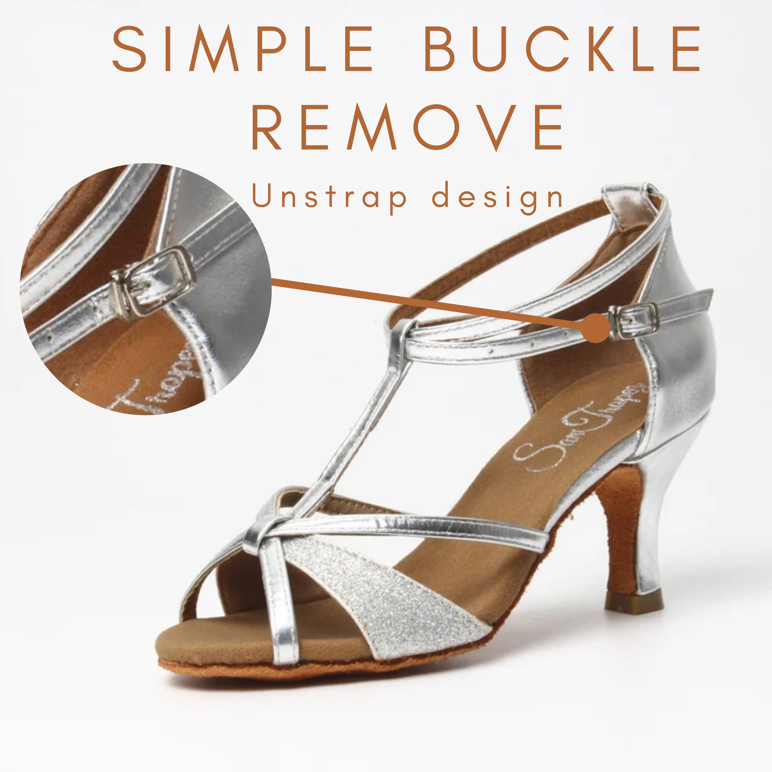 Women's Silver Dance Shoes - Radiant Choice for Weddings, Salsa ...