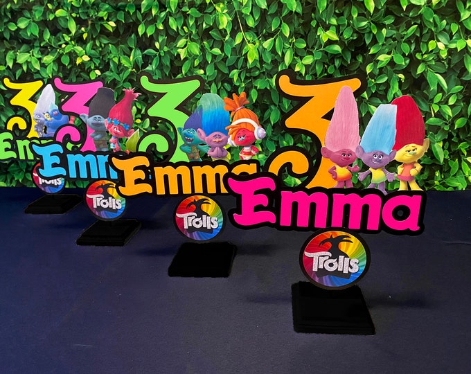 Trolls Party Favors, Trolls Playdough Kit, Trolls Sensory Play, Trolls ...