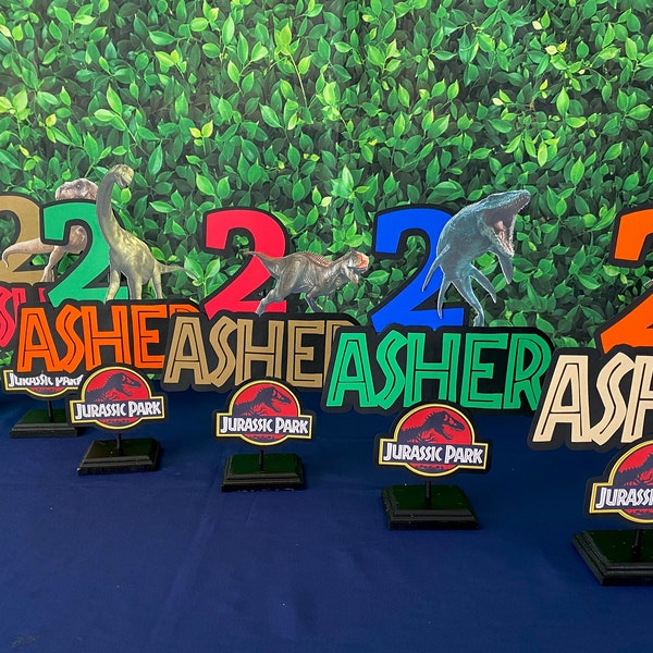 Jurassic World Table Decorations - Etsy