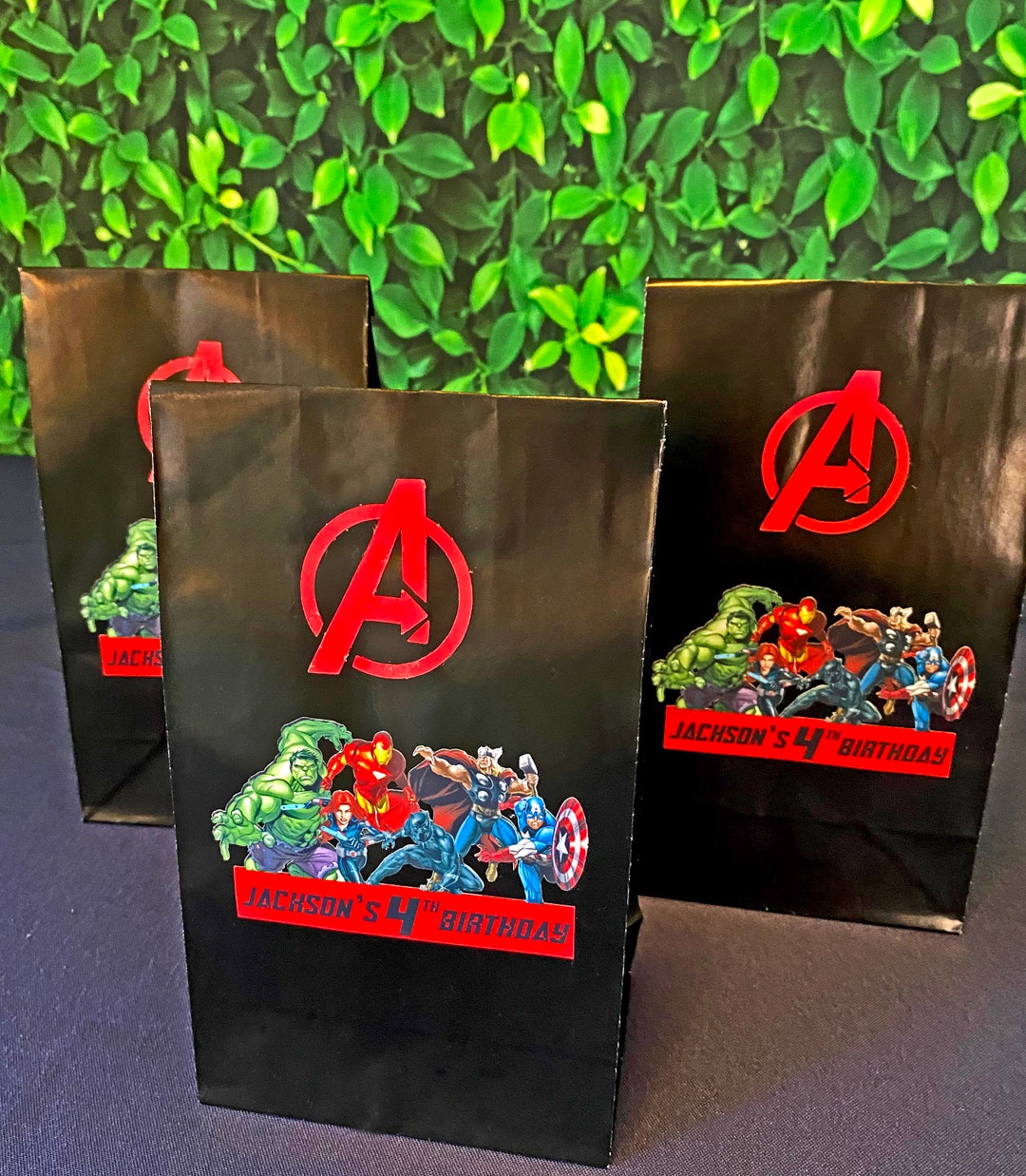 Superhero Goody Bags, Superhero Favor Bags, Superhero Treat Bags ...