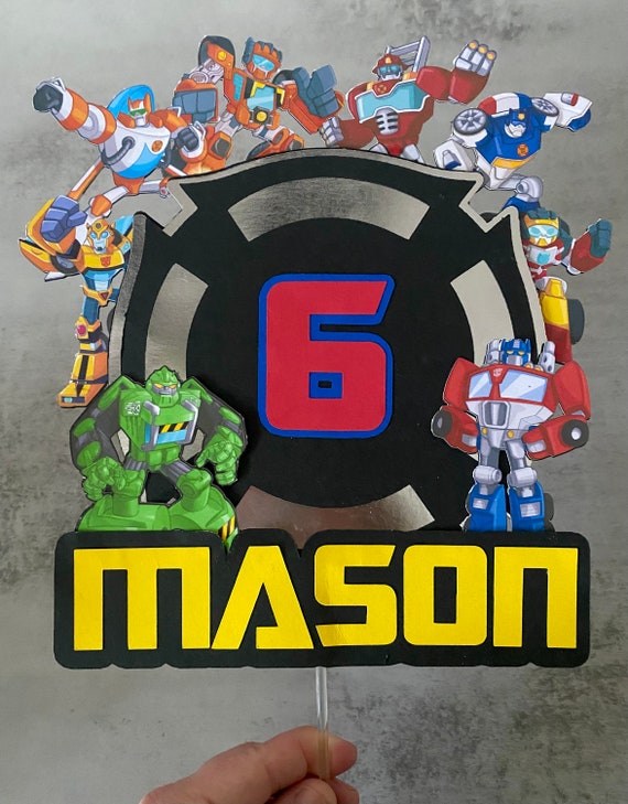 Transformers Rescue Bots Cakes Toppers Cake Topper Transformer Rescue