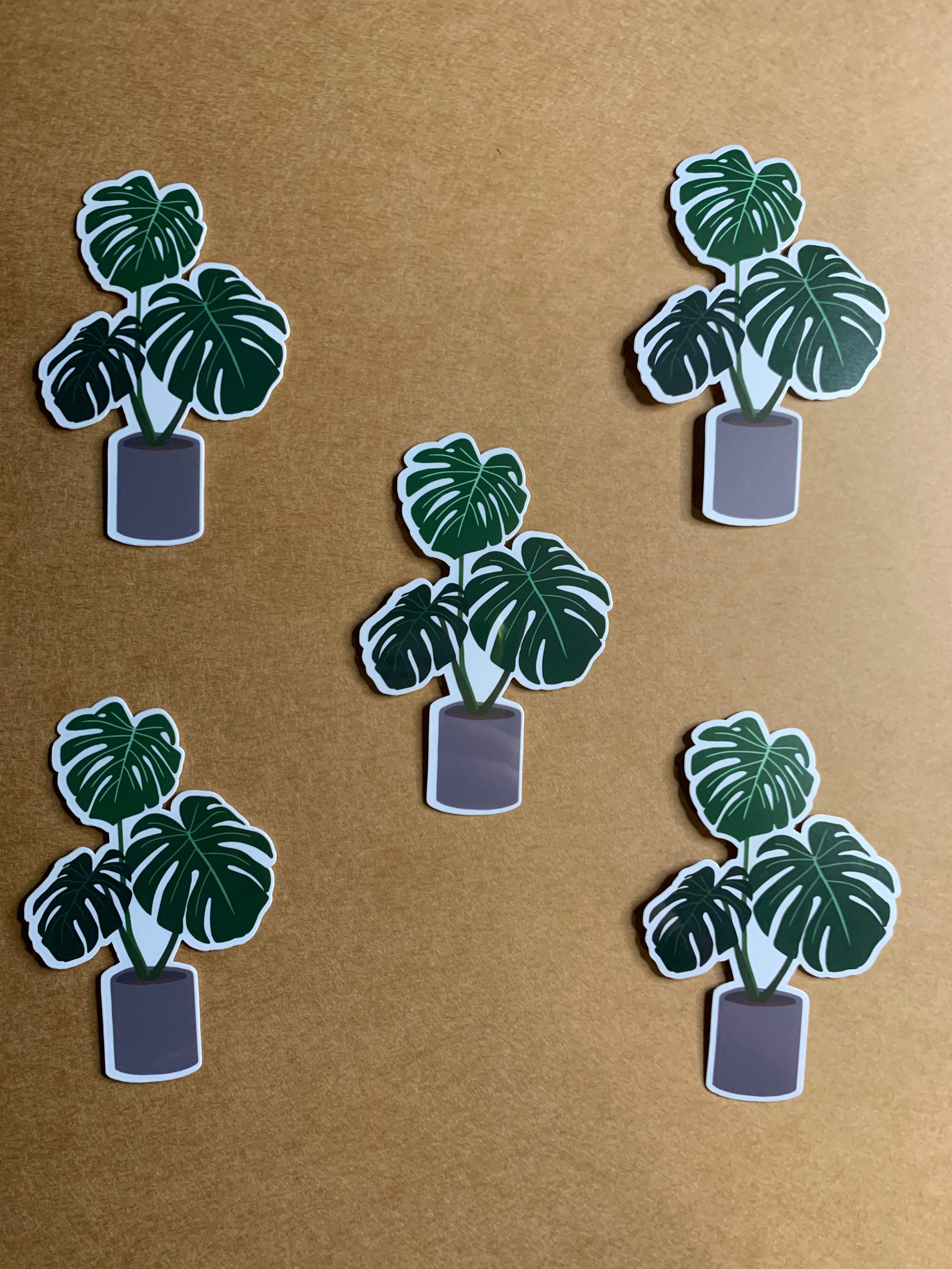 Monstera Deliciosa Monstera Sticker for Planner Botanical - Etsy Sweden