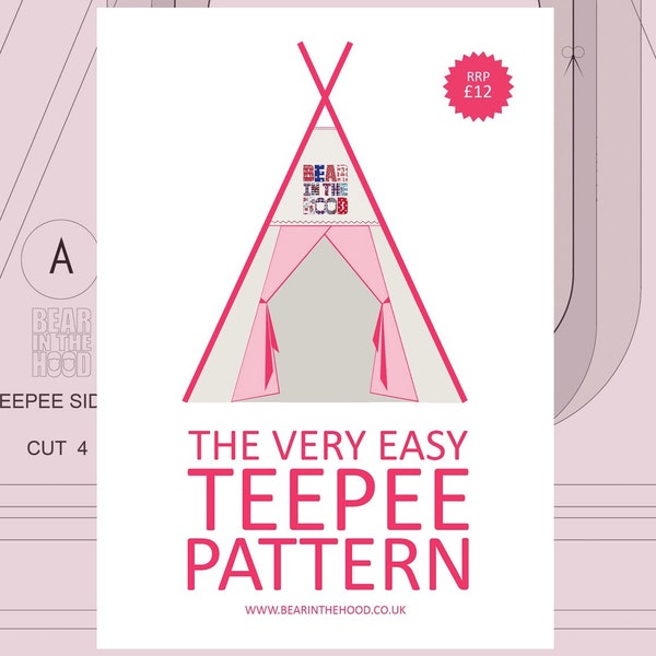 Teepee Pattern - Etsy