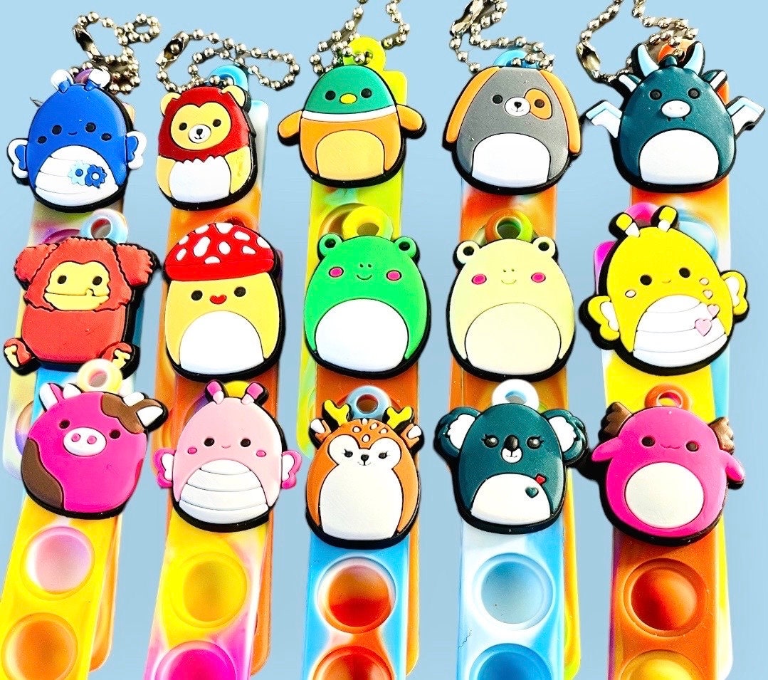 Squishmallow Fidget Popper, Sensory Toy, Keychain, Bubble Pop ...