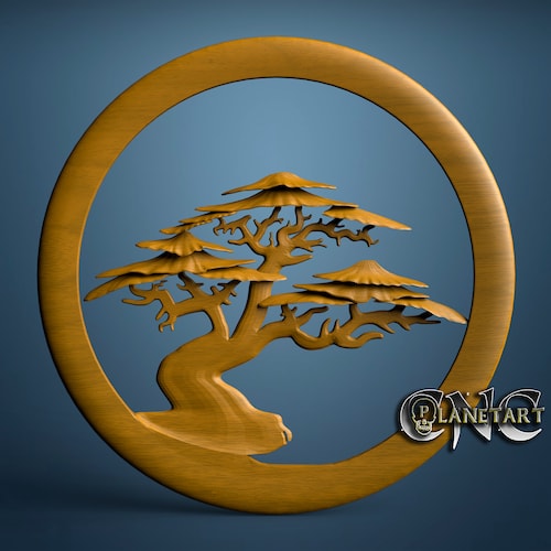 Chinese Tree of Life 3D STL Model CNC Router Engraver - Etsy