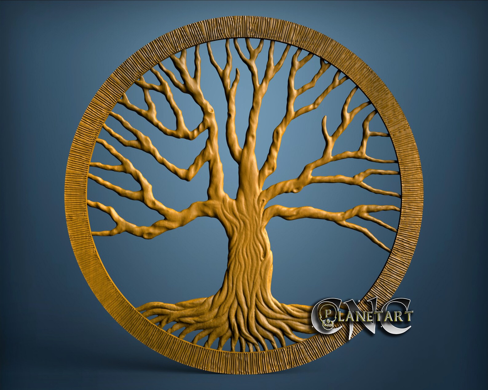 Tree of Life 3D STL Model CNC Router Engraver Artcam - Etsy