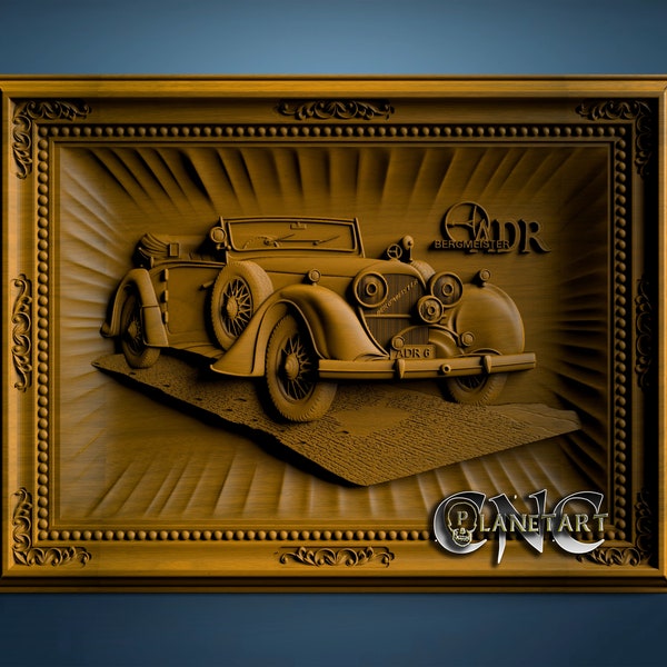 Vintage Car Stl File - Etsy UK