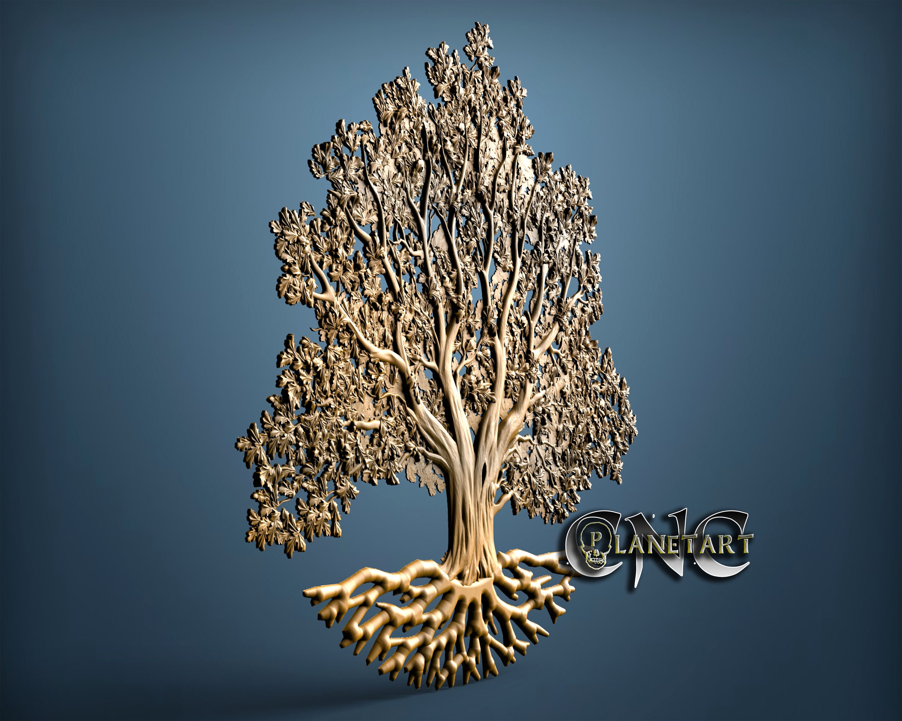 Tree of Life 3D STL Model CNC Router Engraver Artcam - Etsy Canada