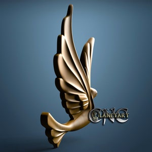 Bird, 3D STL Model, CNC Router Engraver, Artcam, Aspire, CNC Files ...