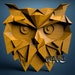Geometrical Owl, 3D STL Model, CNC Router Engraver, Artcam, Aspire, CNC ...
