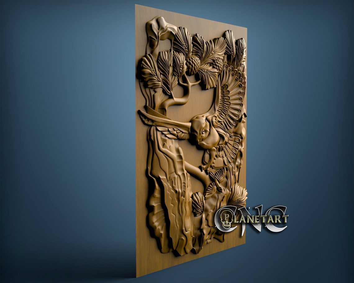 Owl 3D STL Model CNC Router Engraver Artcam Aspire CNC - Etsy