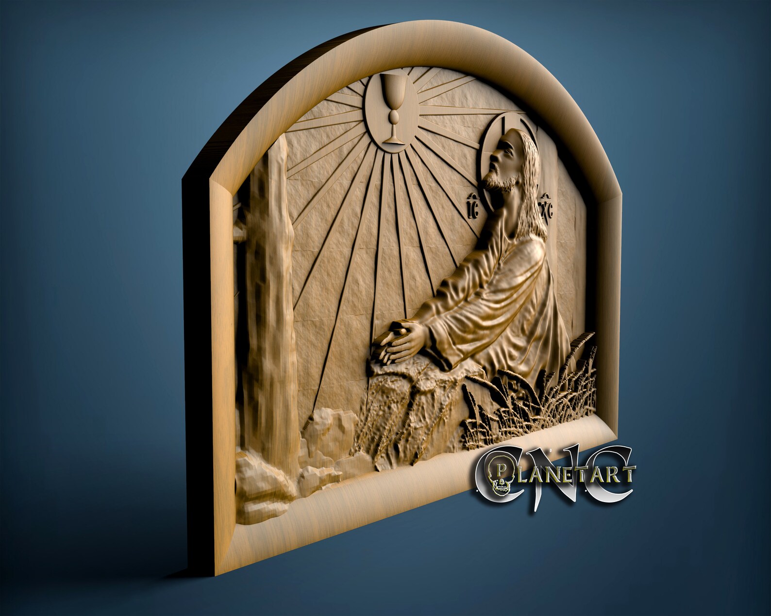 Jesus 3D STL Model CNC Router Engraver Artcam Aspire CNC - Etsy