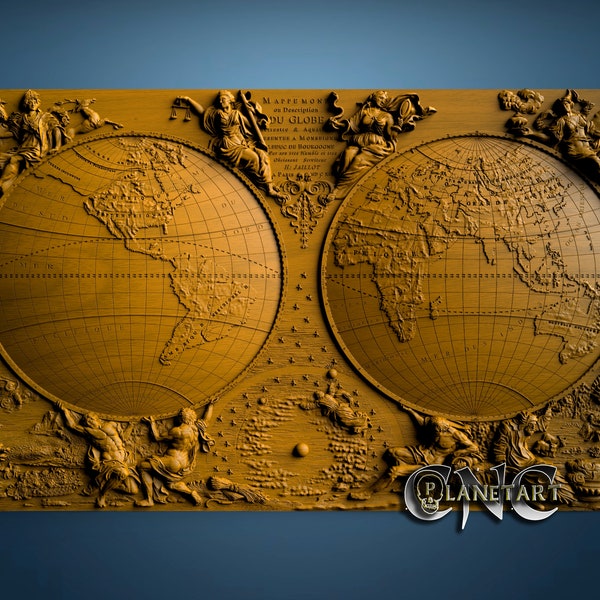 World Map Cnc - Etsy