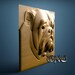 Bulldog, 3D STL Model, CNC Router Engraver, Artcam, Aspire, CNC Files ...