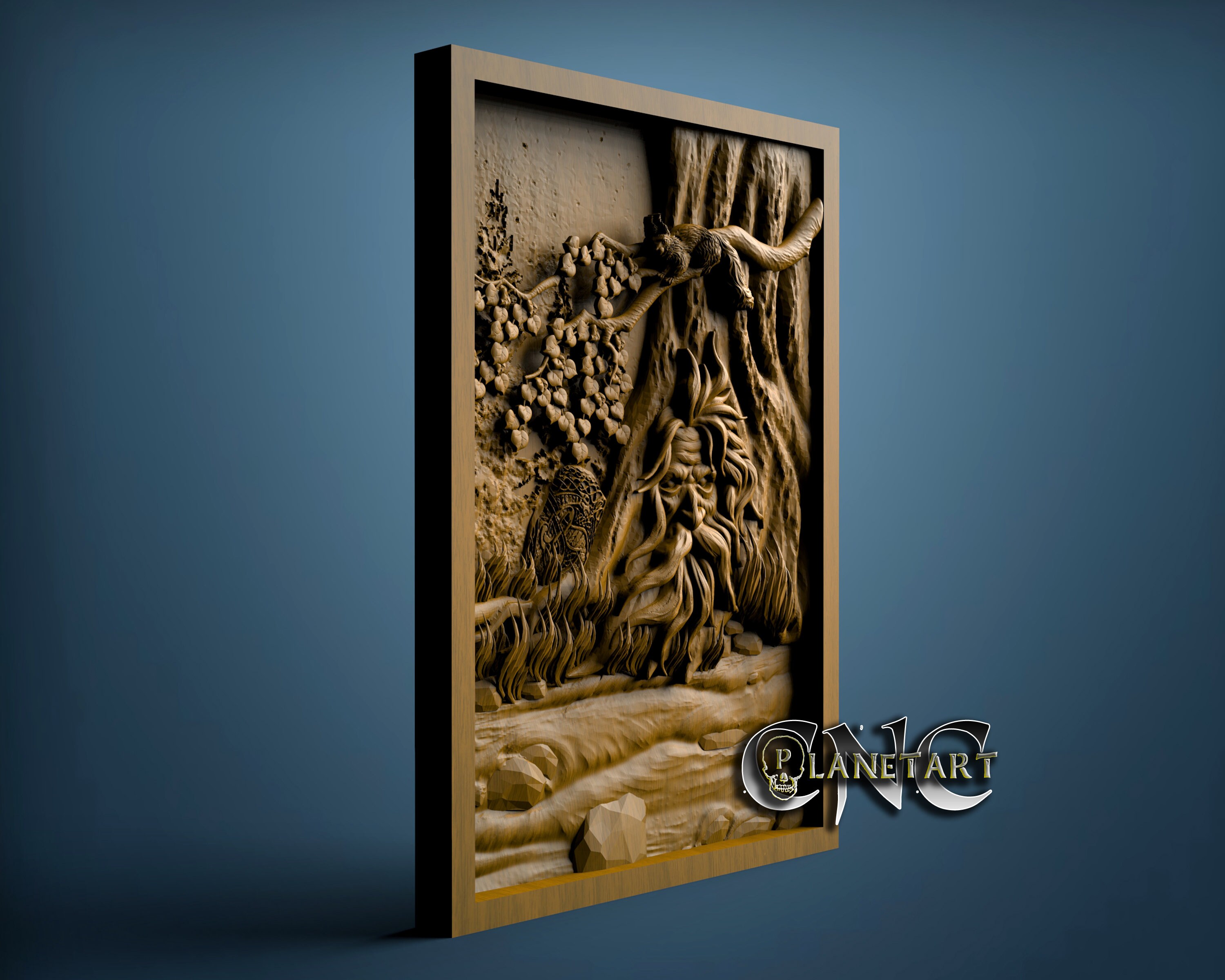 Spirit of the Tree 3D STL Model CNC Router Engraver Artcam - Etsy Canada