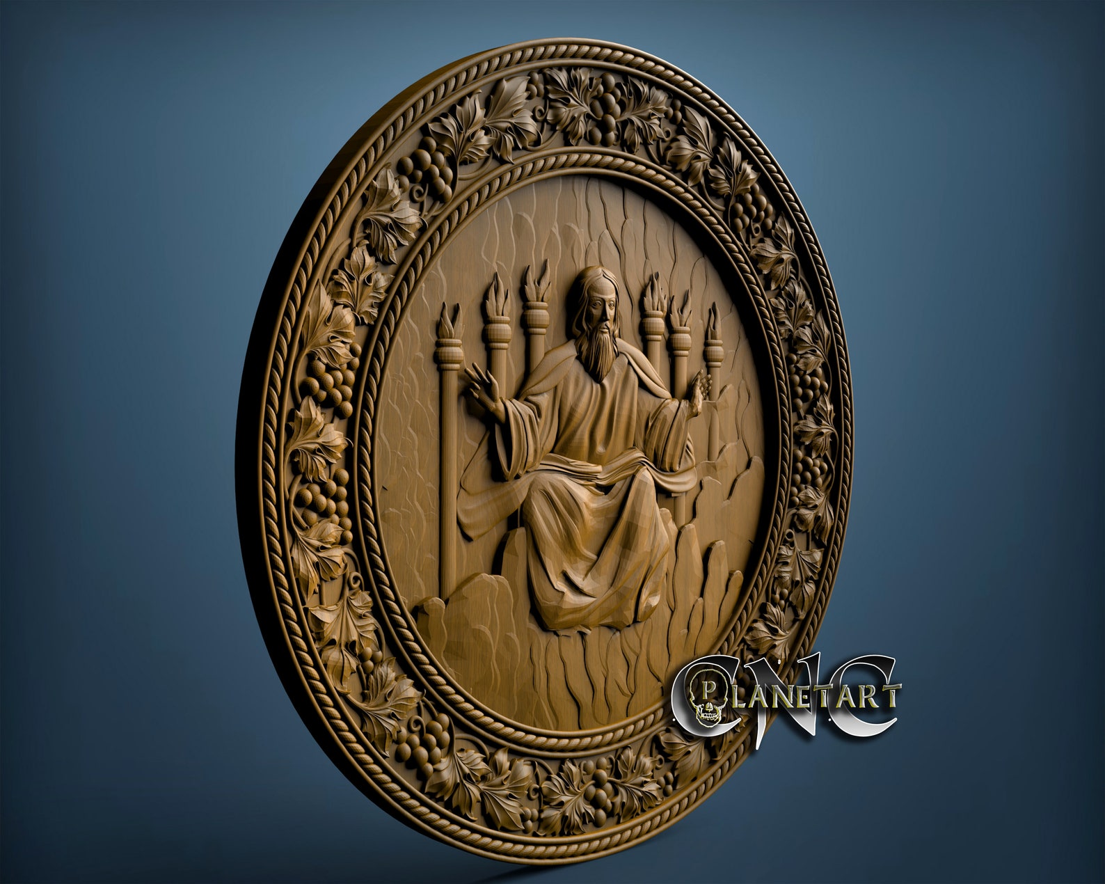 Jesus 3D STL Model CNC Router Engraver Artcam Aspire CNC - Etsy