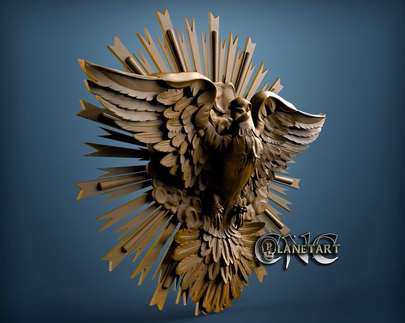 Pigeon Peaceful Light Flare 3D STL Model CNC Router - Etsy