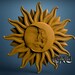 Sun Couple, 3D STL Model, CNC Router Engraver, Artcam, Aspire, CNC ...
