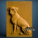 Dog, 3D STL Model, CNC Router Engraver, Artcam, Aspire, CNC Files, Wood ...