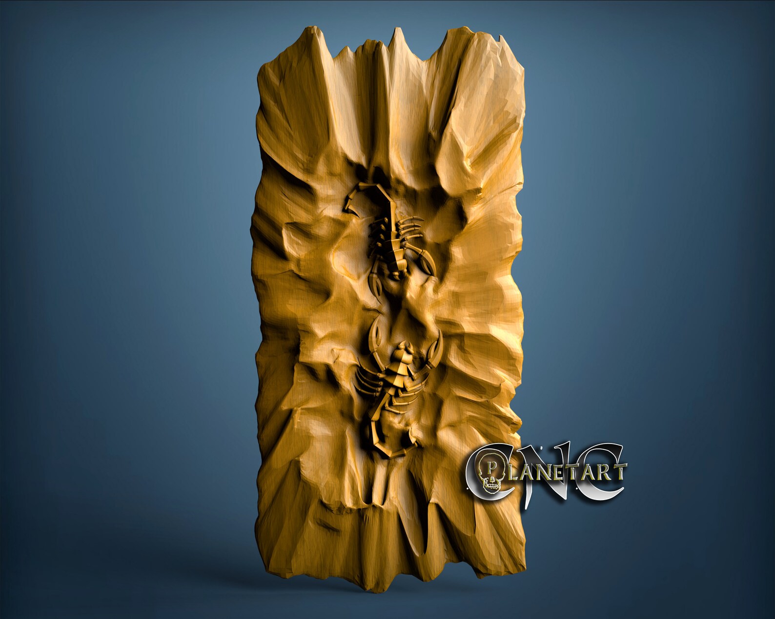 Skorpion 3D STL Model CNC Router Engraver Artcam Aspire - Etsy