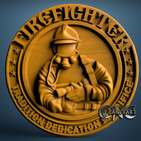 Firefighter Stl Files - Etsy