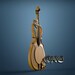 Violin, 3D STL Model, CNC Router Engraver, Artcam, Aspire, CNC Files ...