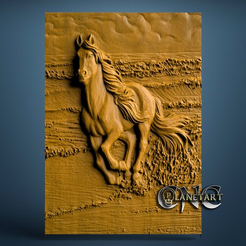 Wolf 3D STL Model CNC Router Engraver Artcam Aspire CNC - Etsy