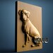 Dog, 3D STL Model, CNC Router Engraver, Artcam, Aspire, CNC Files, Wood ...