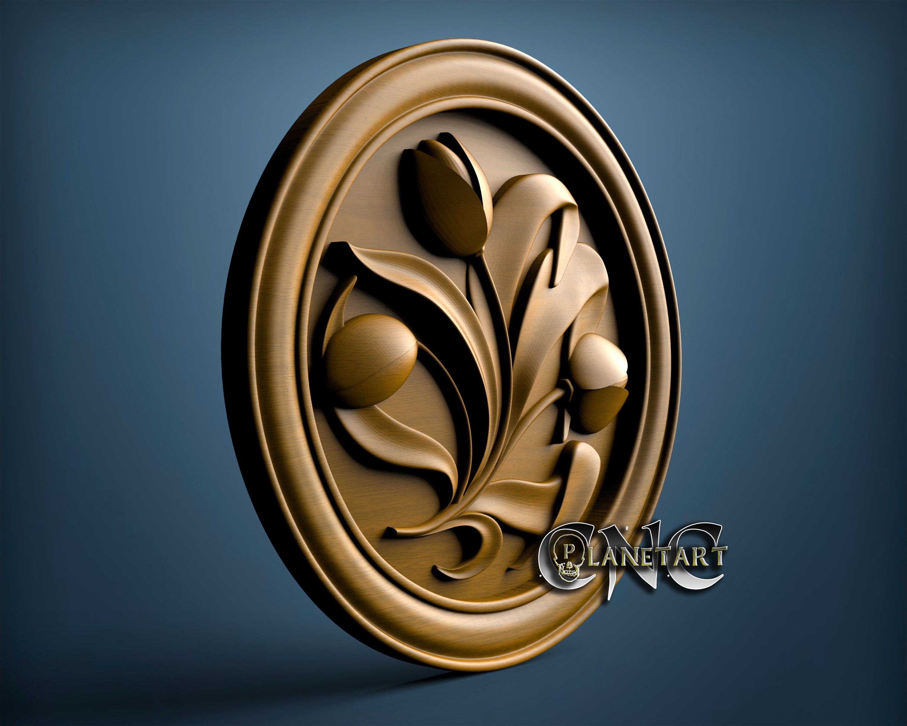 Flower 3D STL Model CNC Router Engraver Artcam Aspire CNC - Etsy