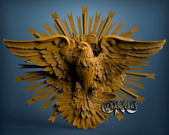 Pigeon Peaceful Light Flare 3D STL Model CNC Router | Etsy