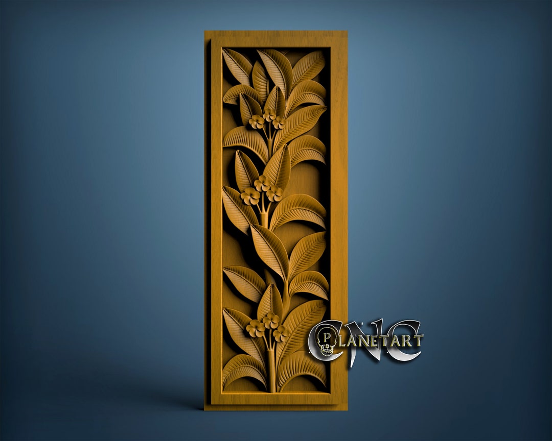 Flower, 3D STL Model, CNC Router Engraver, Artcam, Aspire, CNC Files ...