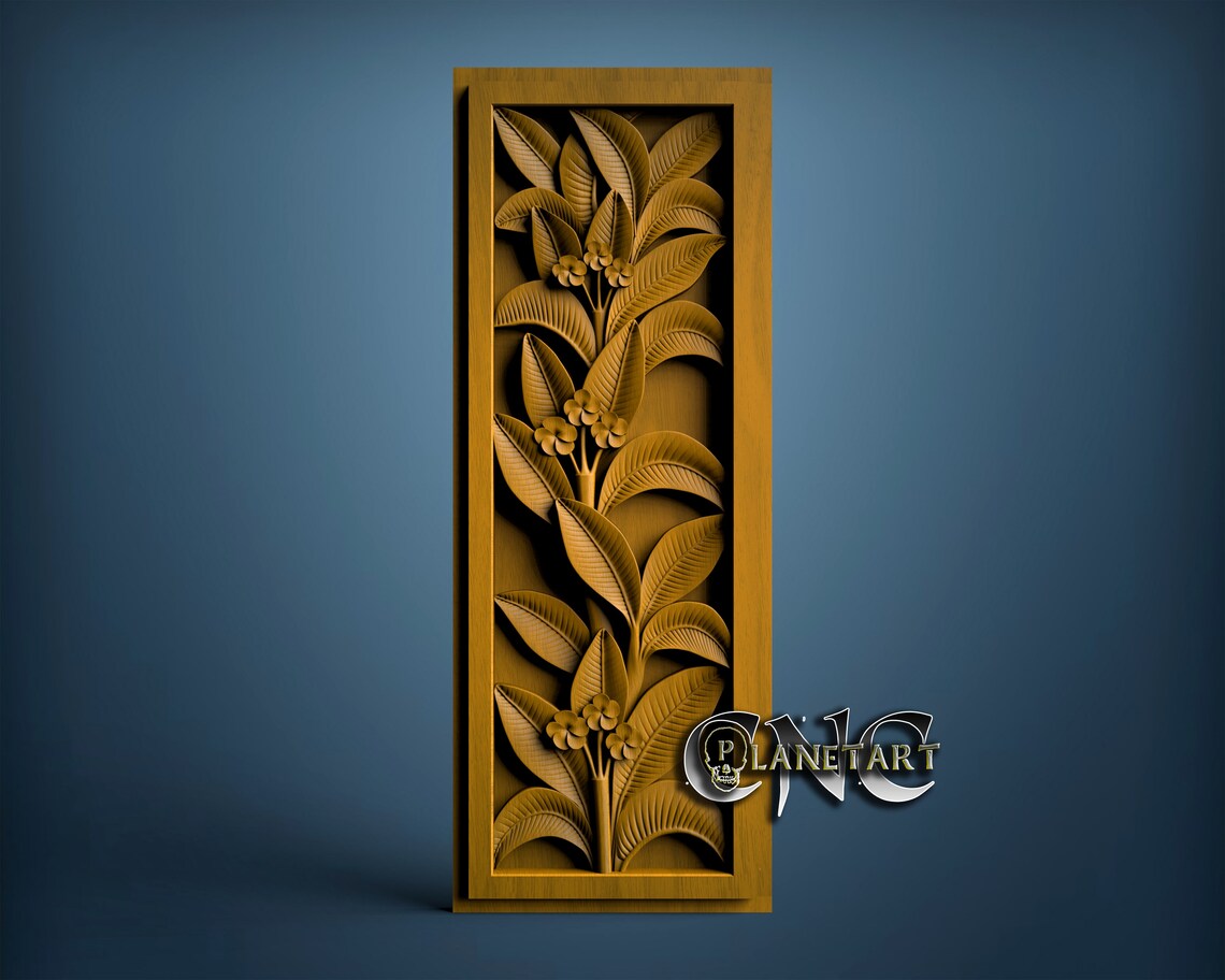 Flower 3D STL Model CNC Router Engraver Artcam Aspire CNC - Etsy