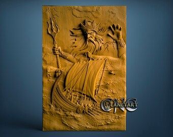 SVG Odin Norse Model, 3D STL File for CNC Router, Realistic Wall Art ...