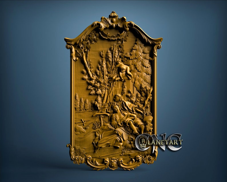 3D STL Model, CNC Router Engraver, Artcam, Aspire, CNC Files, Wood, Art ...