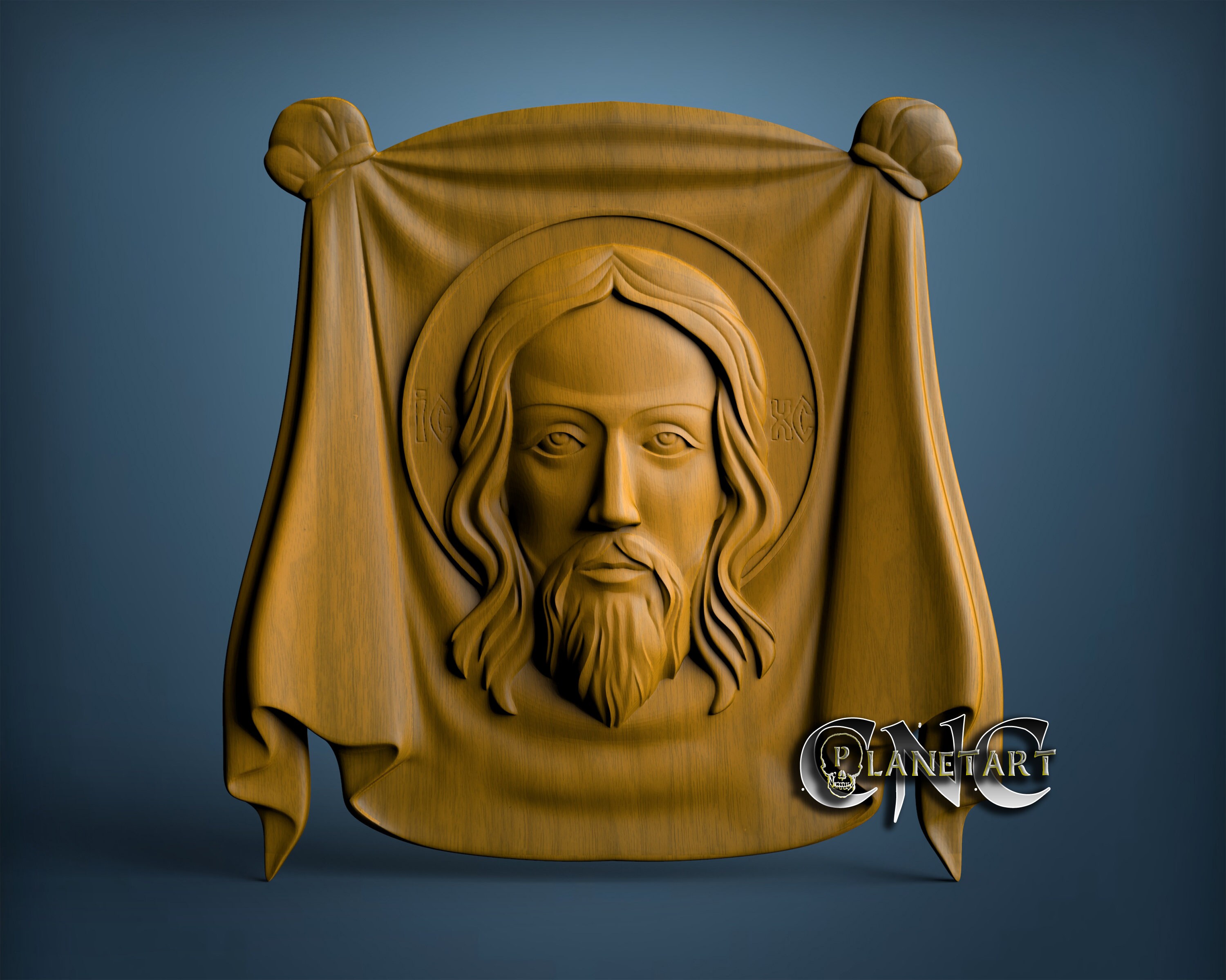 Jesus 3D STL Model CNC Router Engraver Artcam Aspire CNC - Etsy Norway
